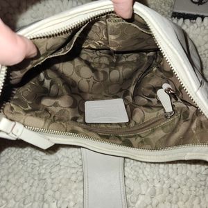 Coach | Bags | Winter White Coach Bag | Poshmark